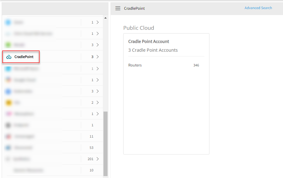 Cradlepoint | OpsRamp Documentation